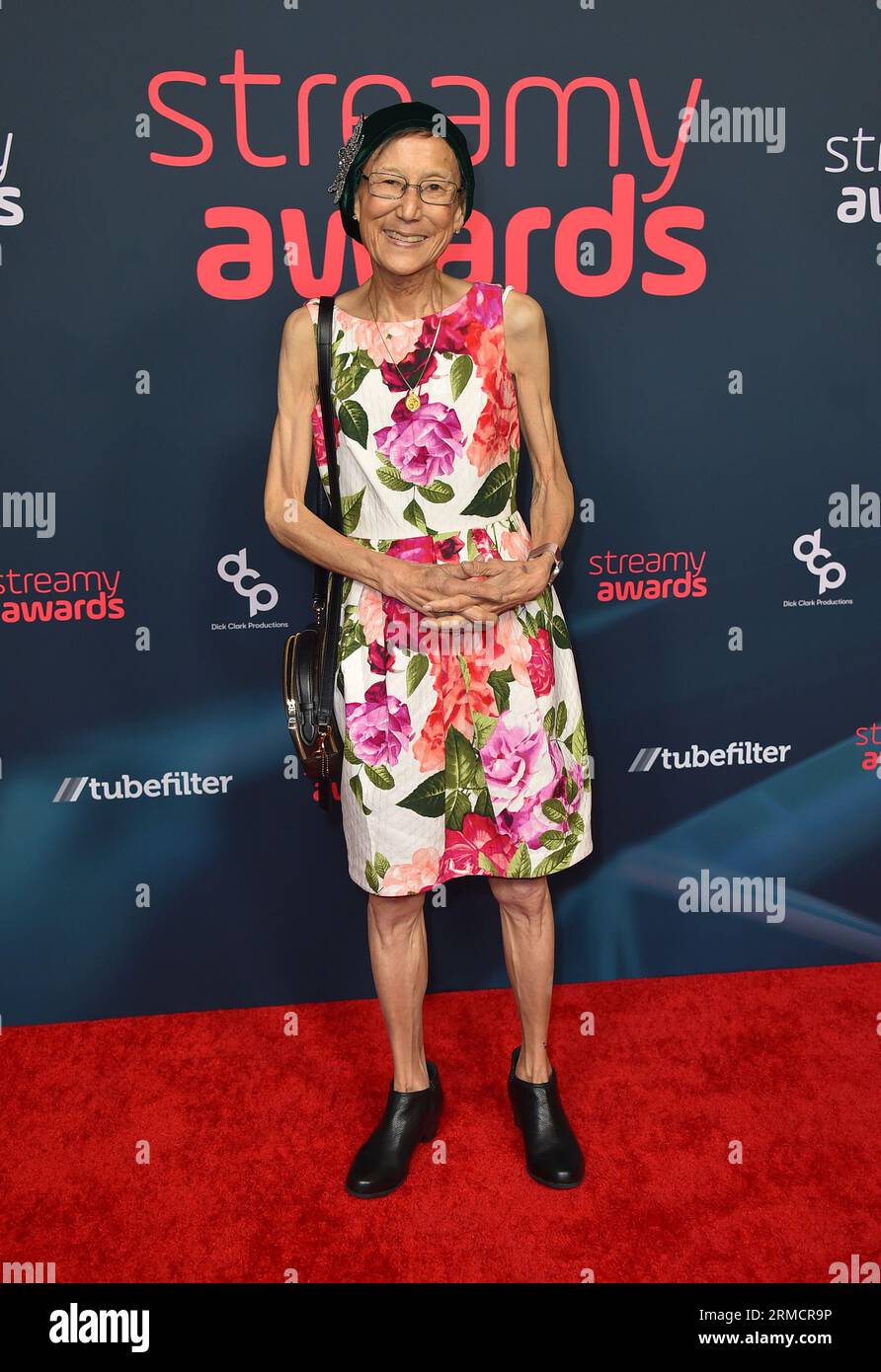 Lynn Yamada "Lynja" Davis arrives at the Streamy Awards on Sunday, Aug ...