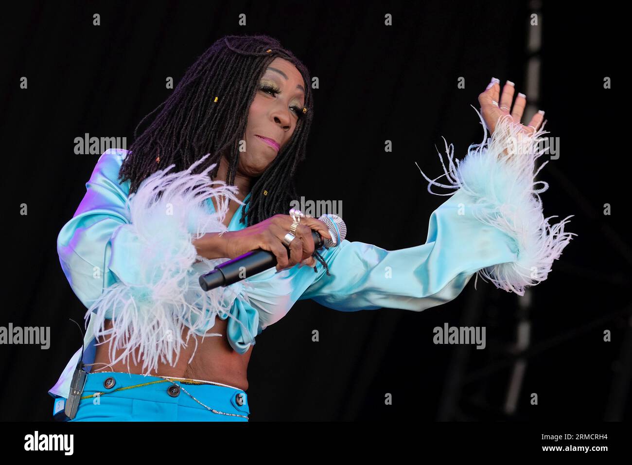 Portsmouth, UK. 27th Aug, 2023. British singer songwriter Heather ...