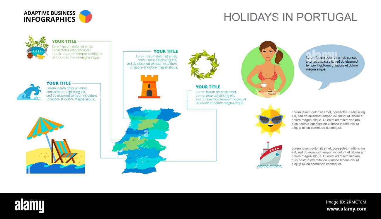 Holidays in Portugal Slide Template Stock Vector Image & Art - Alamy