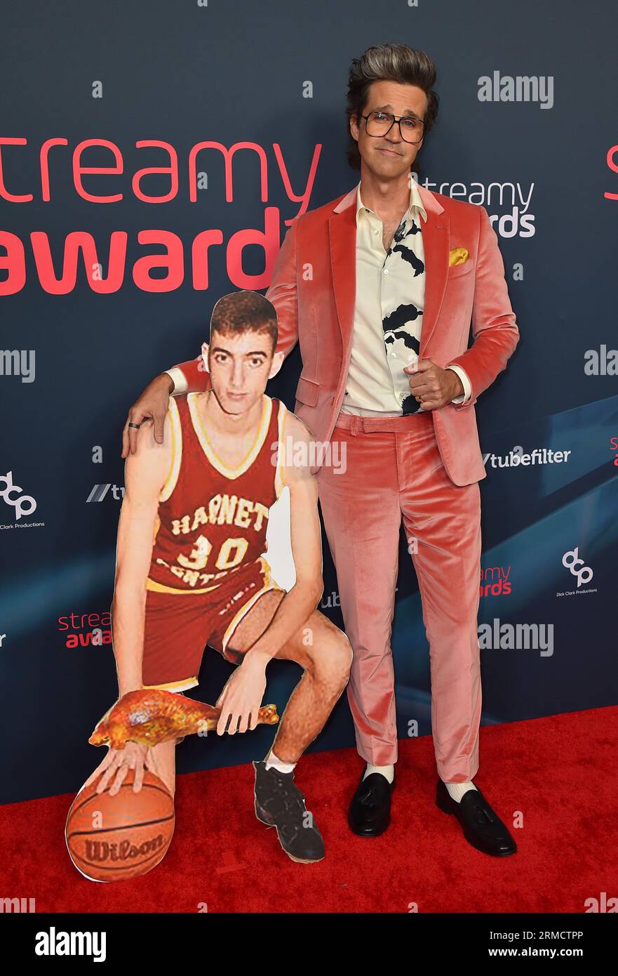 Link Neal arrives at the Streamy Awards on Sunday, Aug. 27, 2023, at ...