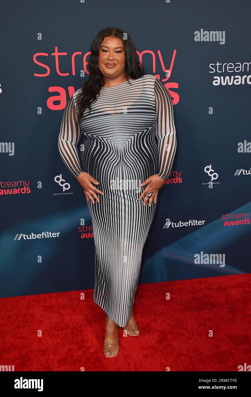 Alexa Jay arrives at the Streamy Awards on Sunday, Aug. 27, 2023, at ...