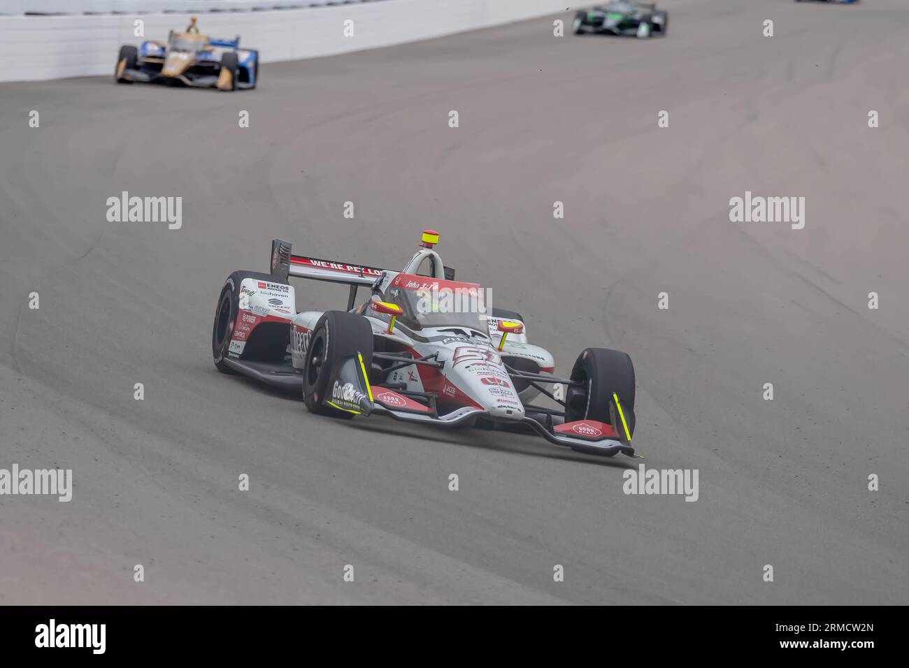 Madison, IL, USA. 27th Aug, 2023. INDYCAR Series driver, STING RAY ROBB ...