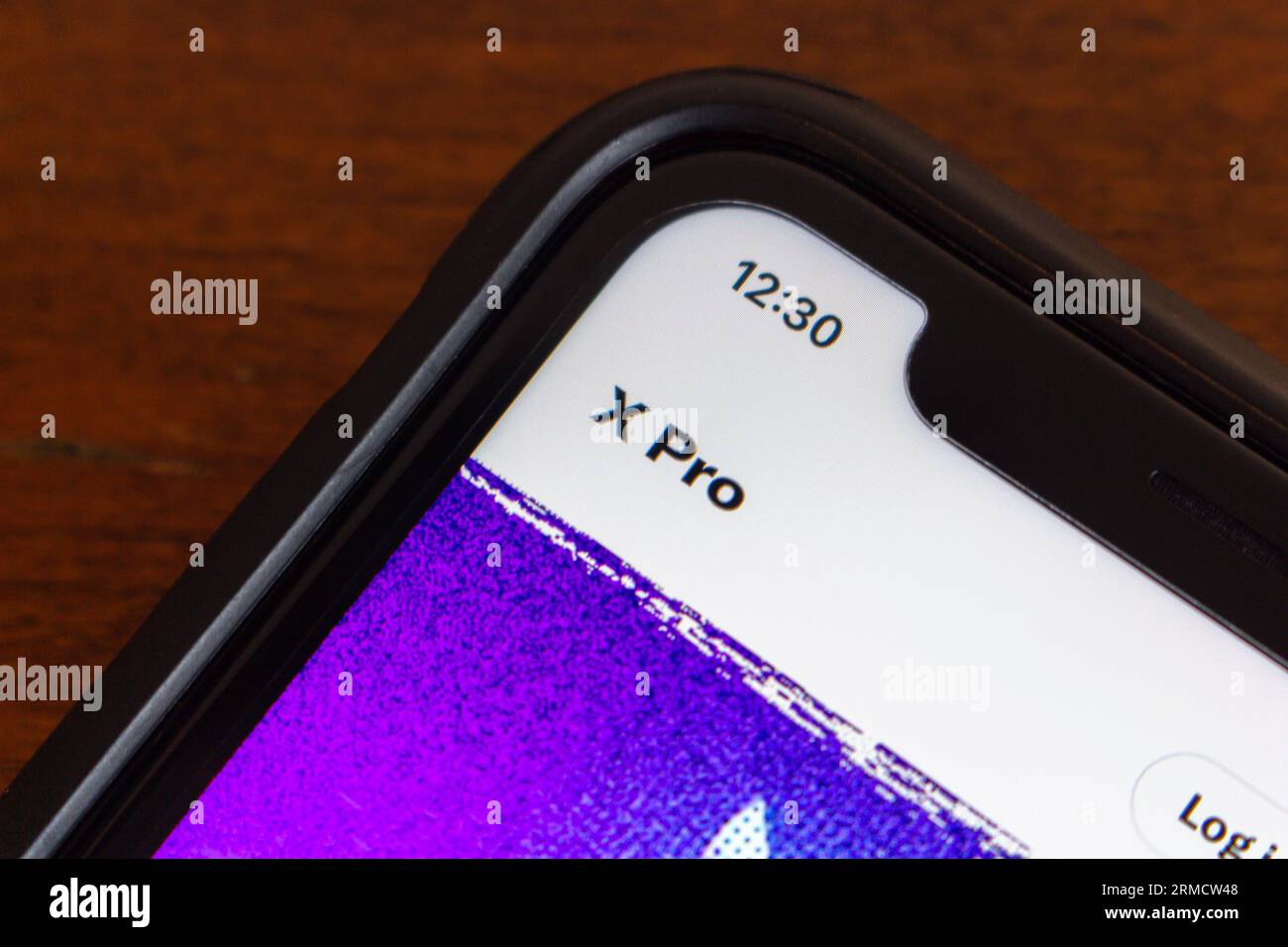 Logo of X Pro (formerly Tweetdeck) seen in iPhone. TweetDeck, currently ...