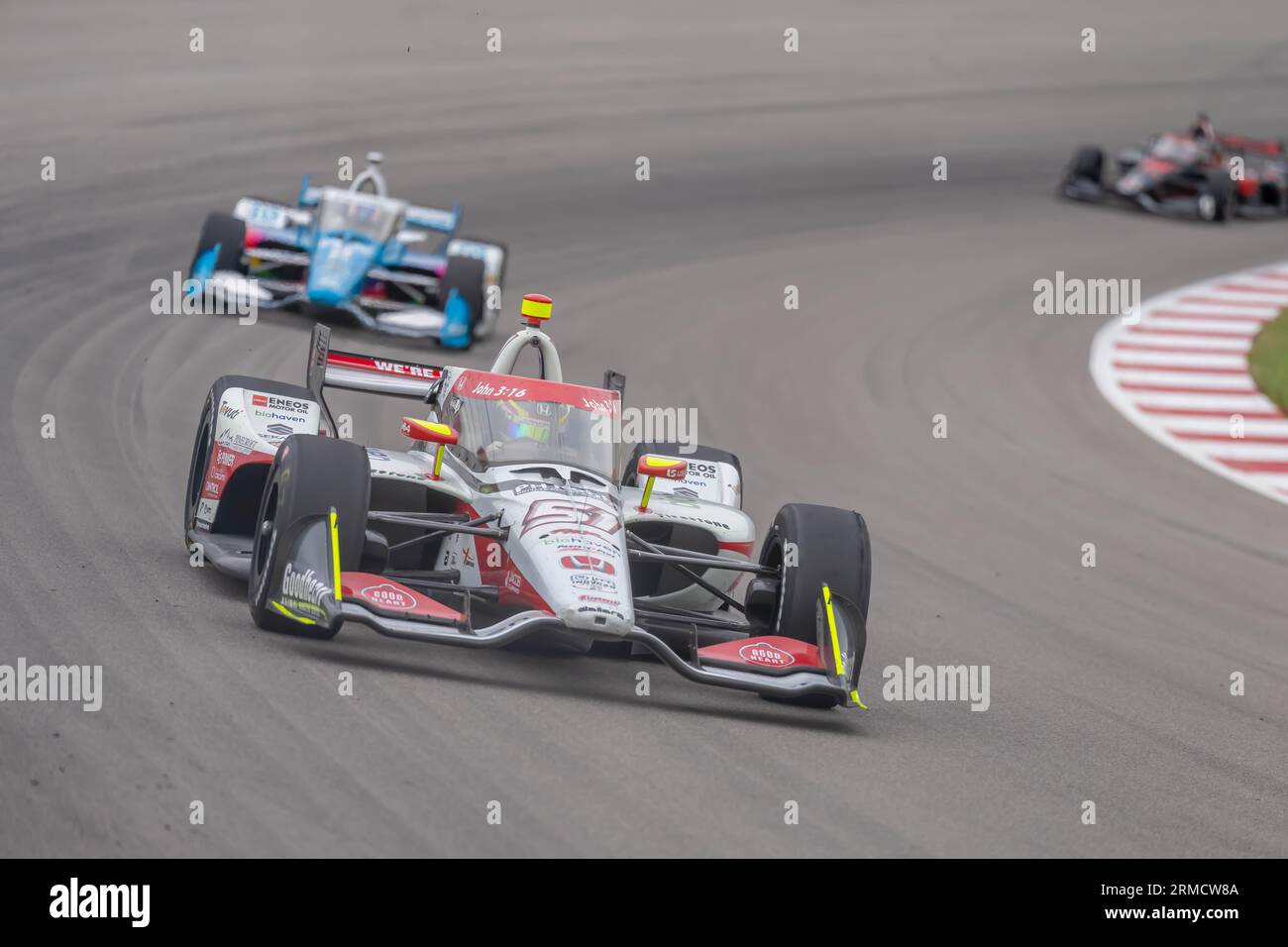 Madison, IL, USA. 27th Aug, 2023. INDYCAR Series driver, STING RAY ROBB ...