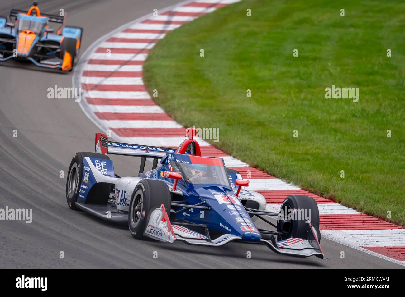 Madison, IL, USA. 27th Aug, 2023. INDYCAR Series driver, MARCUS ...