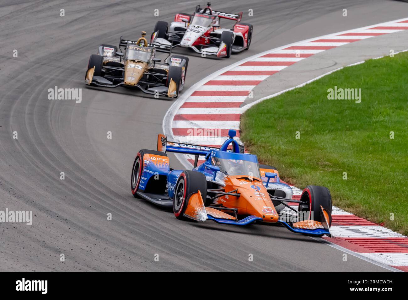 Madison, IL, USA. 27th Aug, 2023. INDYCAR Series driver, SCOTT DIXON (9 ...