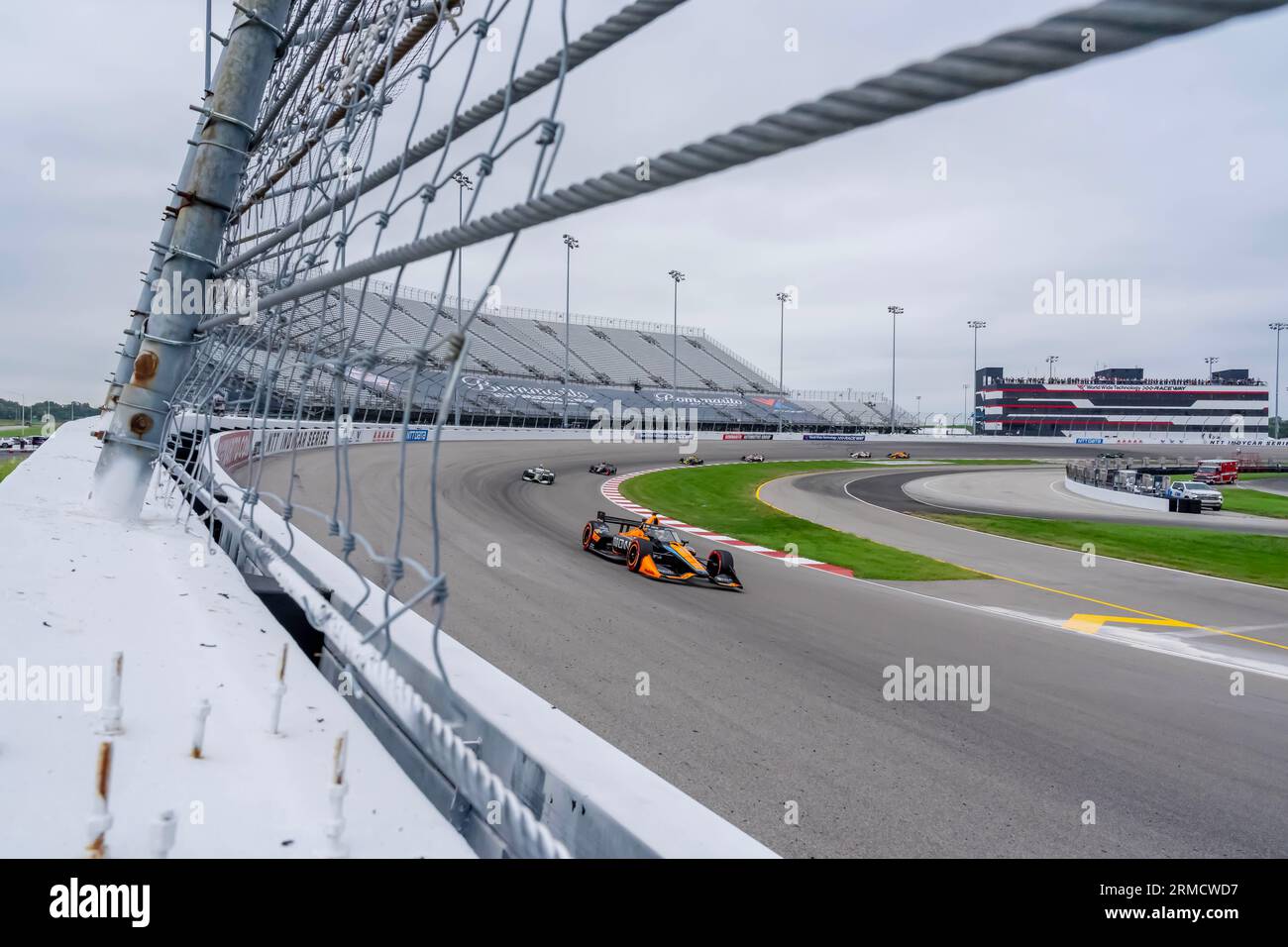 Madison, IL, USA. 27th Aug, 2023. INDYCAR Series driver, PATO OWARD (5 ...