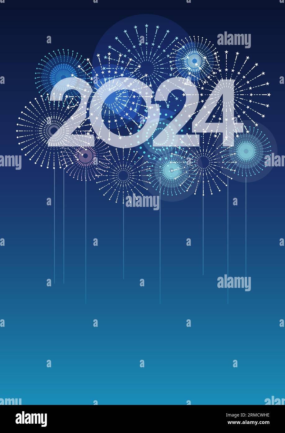 2024 blue Stock Vector Images - Alamy