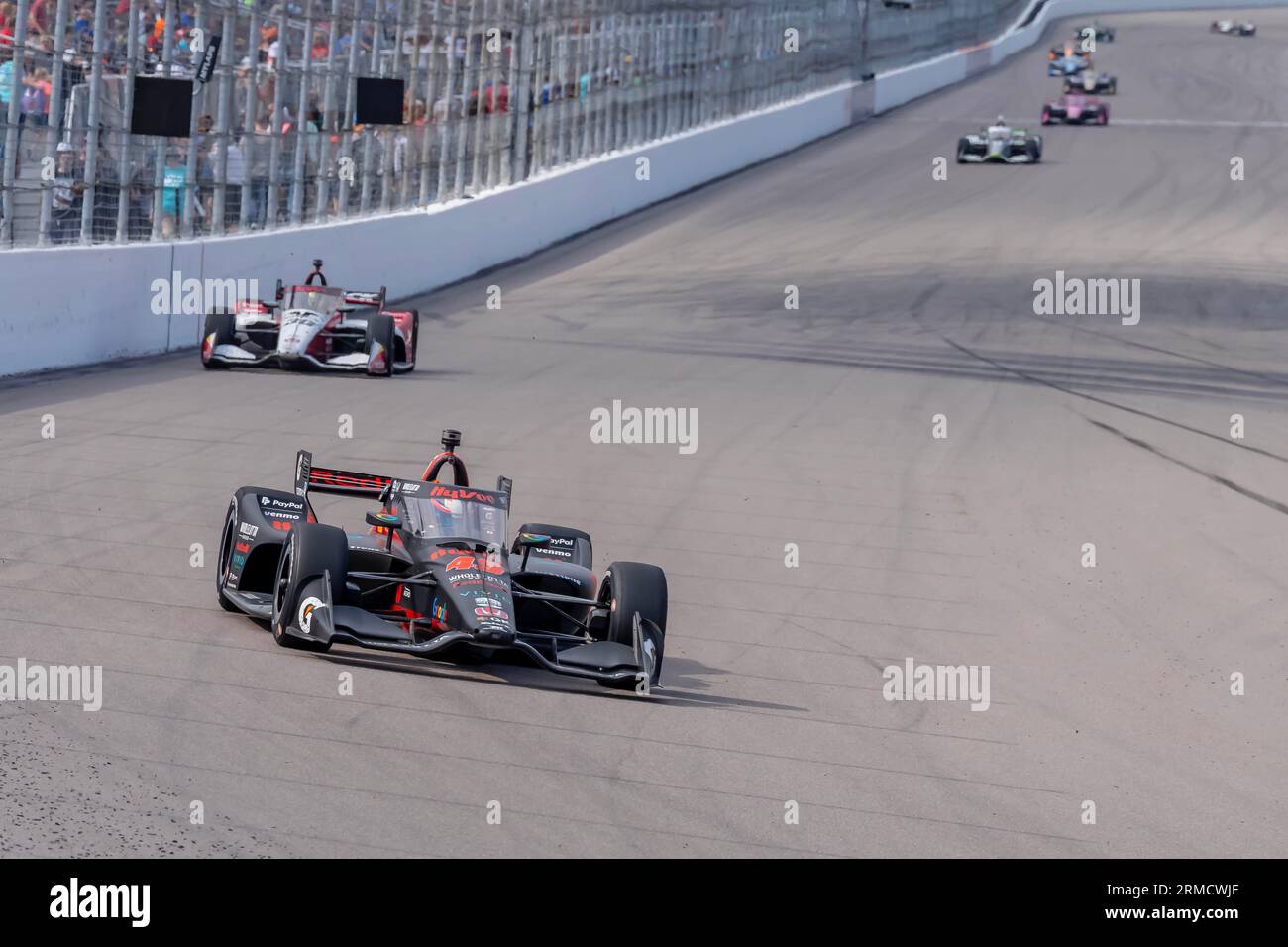 Madison, IL, USA. 27th Aug, 2023. INDYCAR Series driver, CHRISTIAN ...
