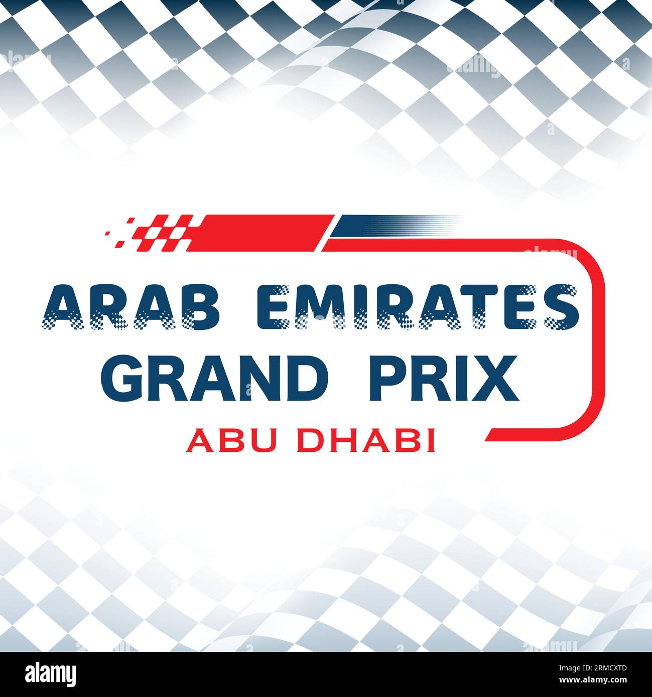 UAE grand prix checkered background Stock Vector Image & Art - Alamy