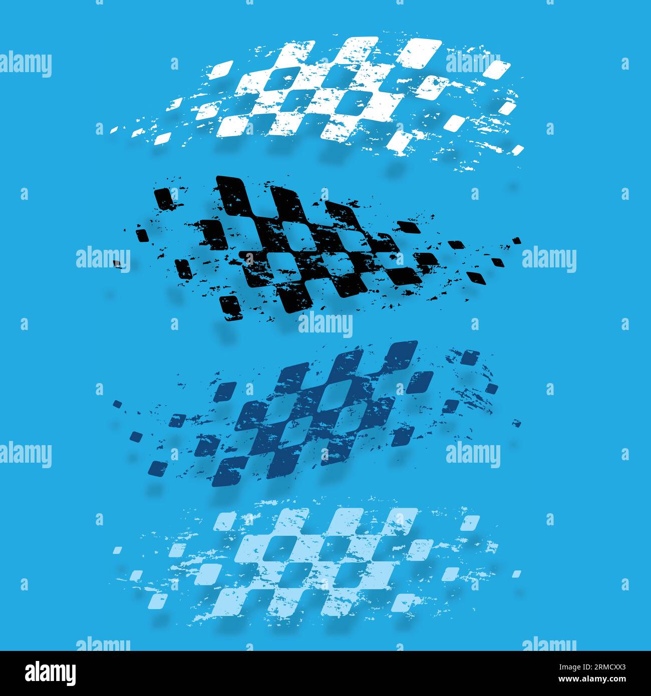 Shadows of flags Stock Vector Images - Alamy