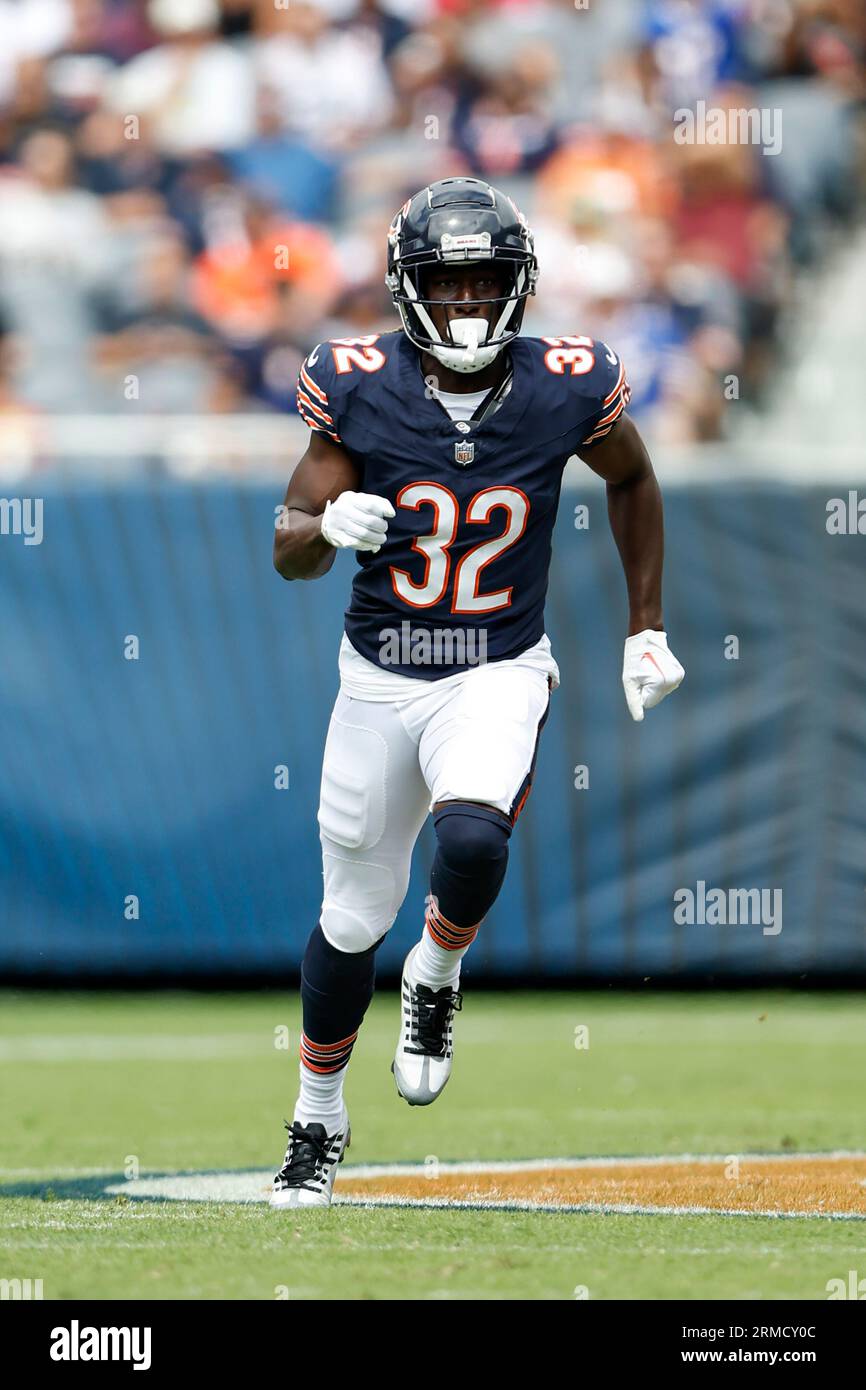 Chicago Bears cornerback Terell Smith (32) runs on the field during the ...