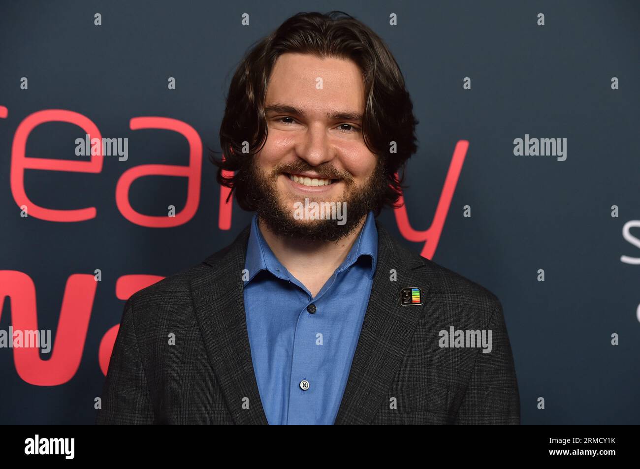 Patrick Lacey arrives at the Streamy Awards on Sunday, Aug. 27, 2023 ...