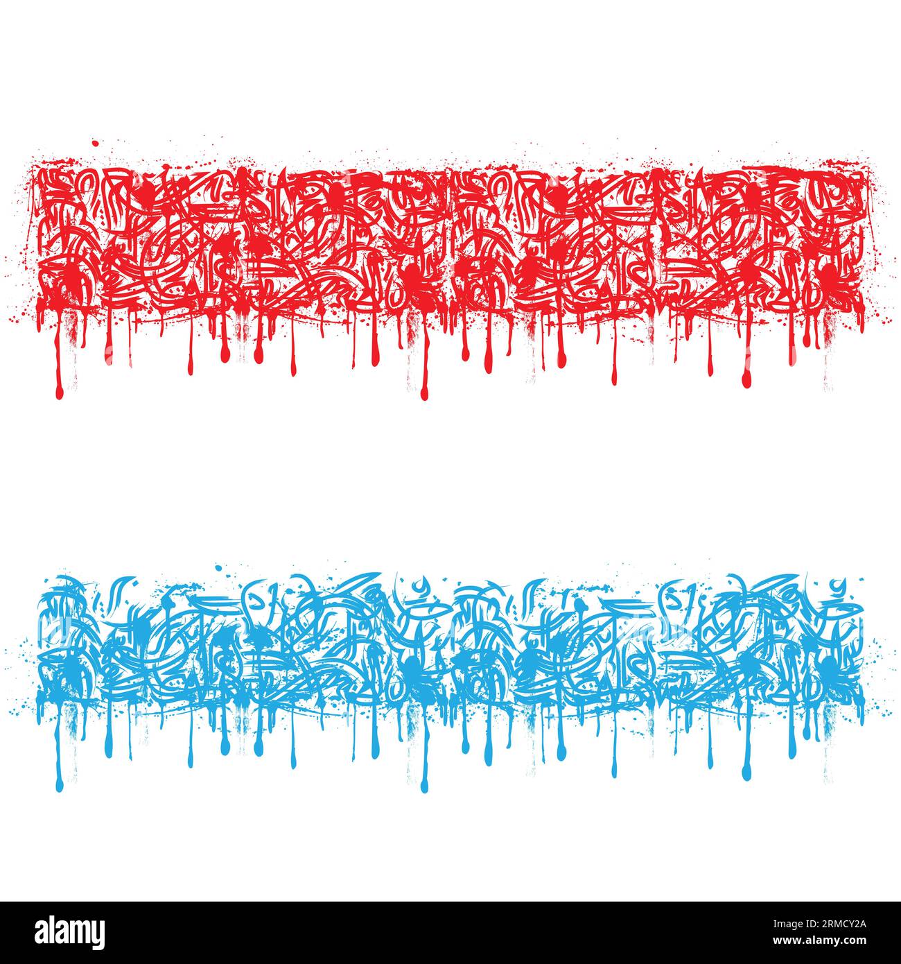 Persian style symbols color ink blots patterns Stock Vector Image & Art ...