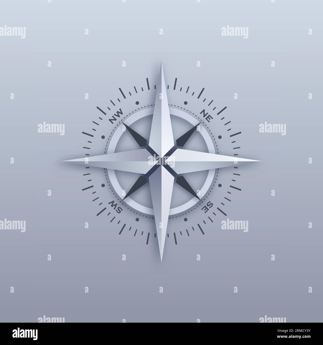 Compas ship Stock Vector Images - Alamy