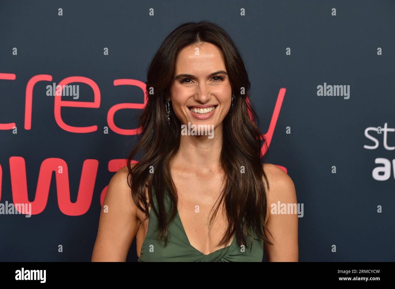 Cleo Abram arrives at the Streamy Awards on Sunday, Aug. 27, 2023, at ...
