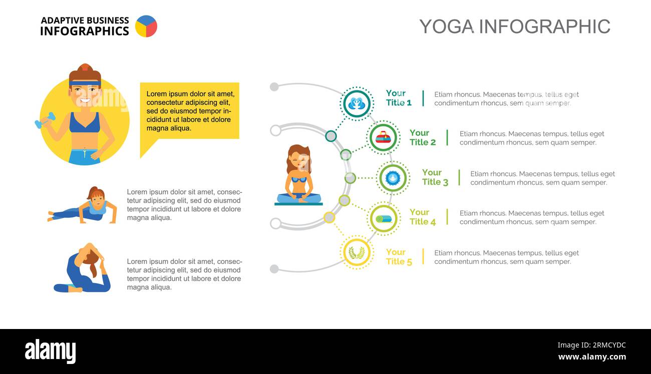 Yoga Concept Chart Slide Template Stock Vector Image & Art - Alamy