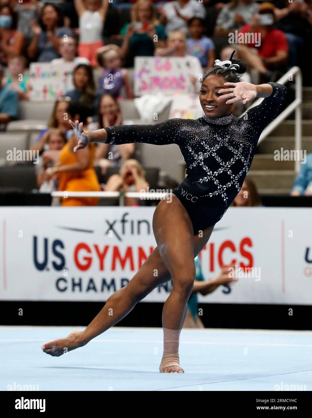 San Jose, California, USA. 27th Aug, 2023. Simone Biles (224), women's ...
