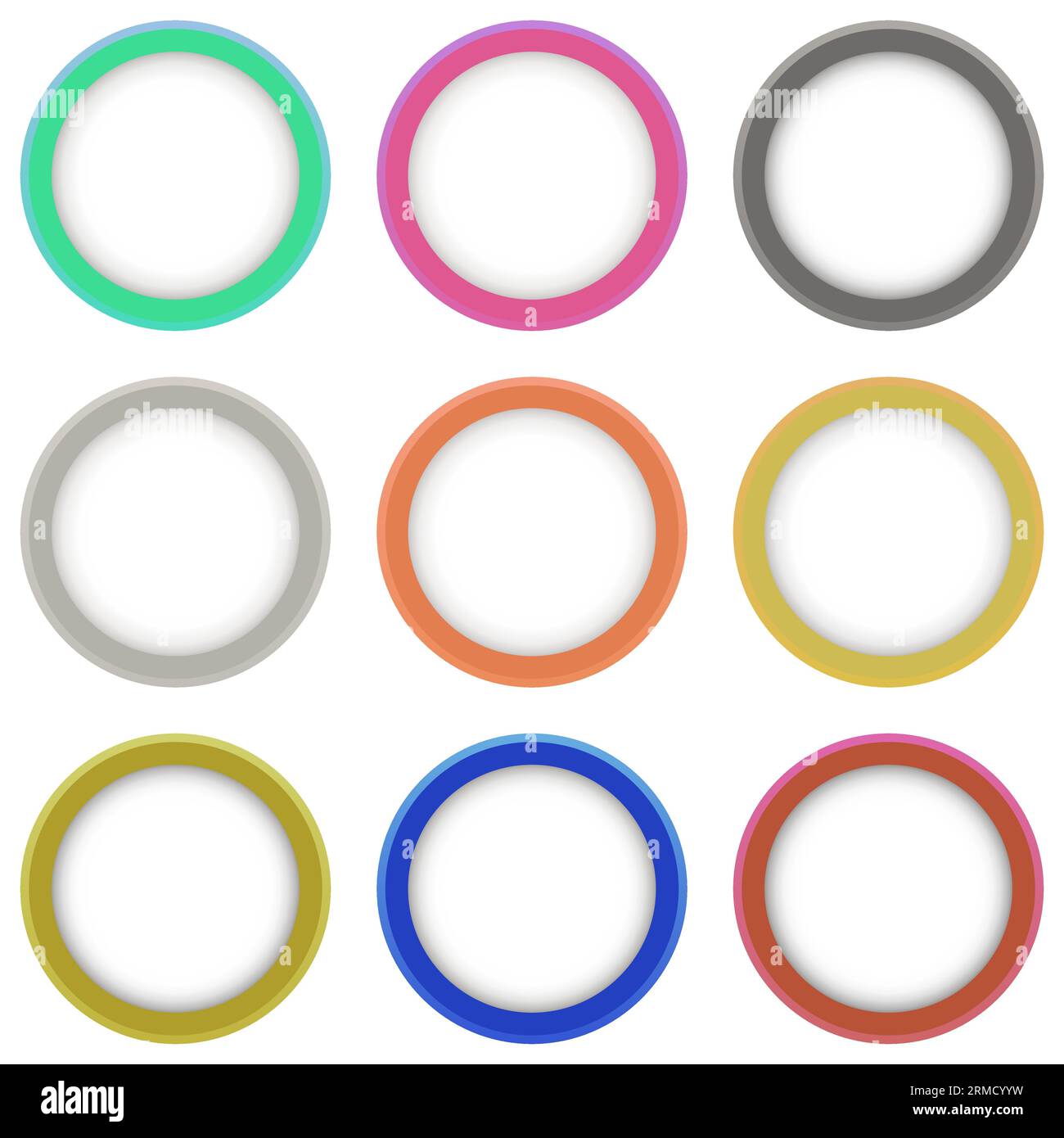 Set of vector colorful banners. Abstract vector shapes for design ...