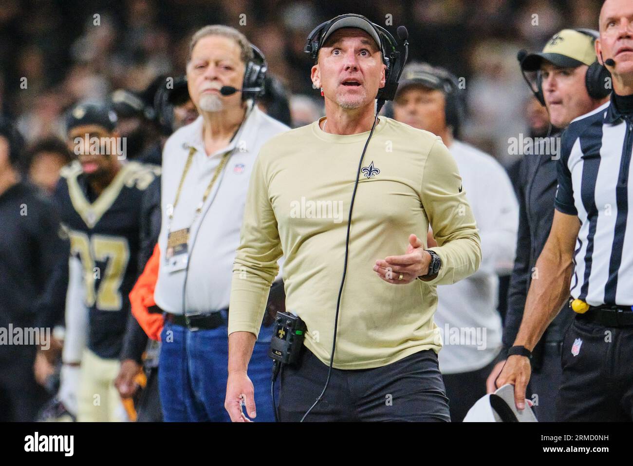 New Orleans, Louisiana, USA. 27th Aug, 2023. New Orleans Saints head ...