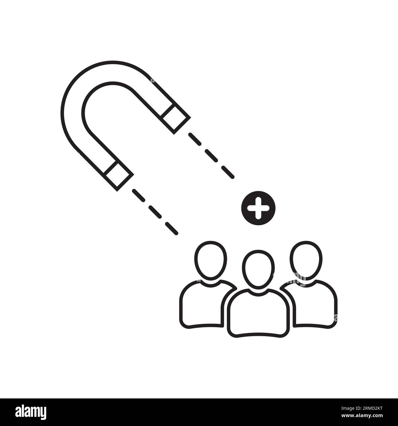 Target strategy digital marketing Black and White Stock Photos & Images ...