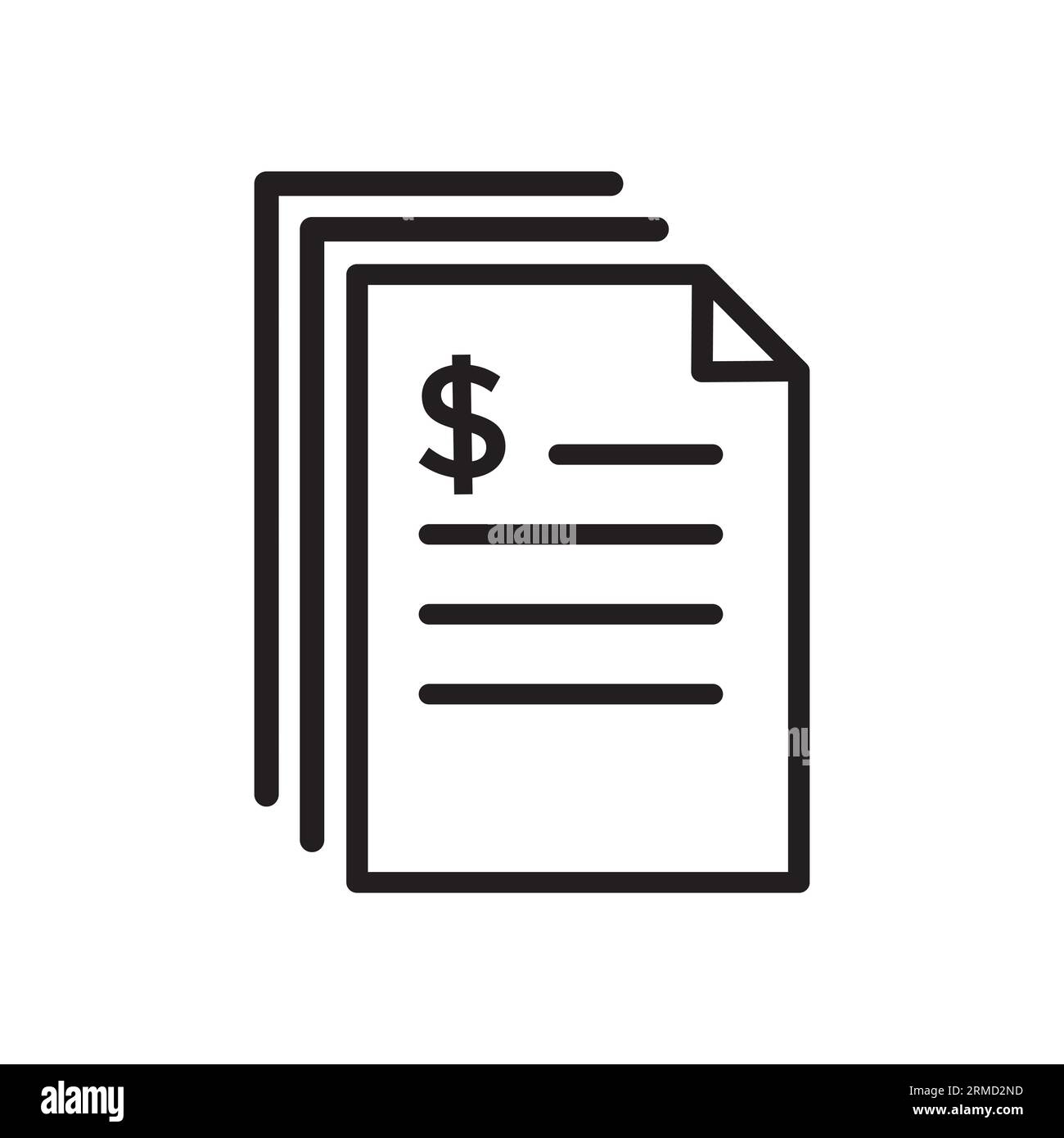 Professional business invoice design Stock Vector Images - Alamy