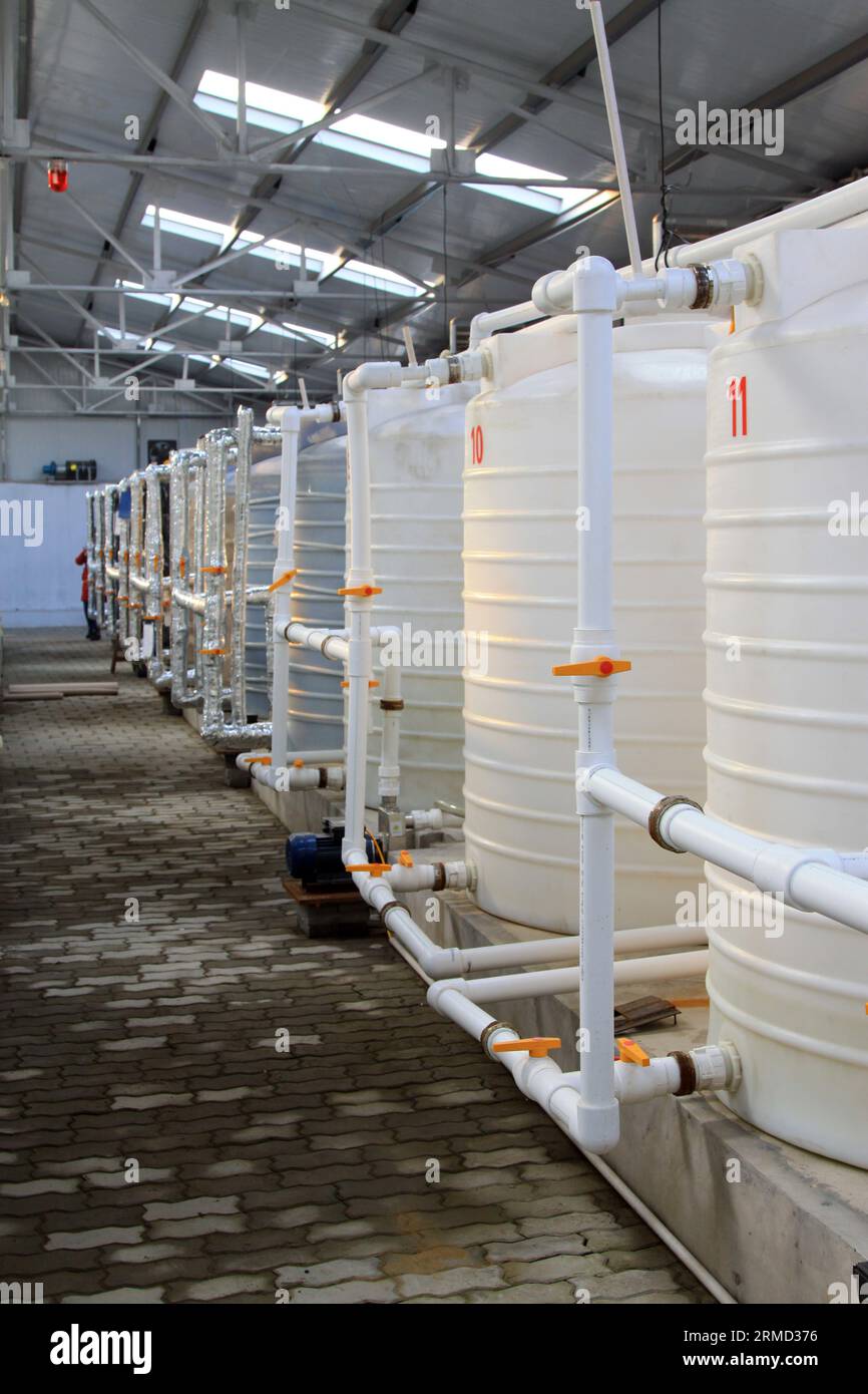 Pvc chemical storage tank hi-res stock photography and images - Alamy