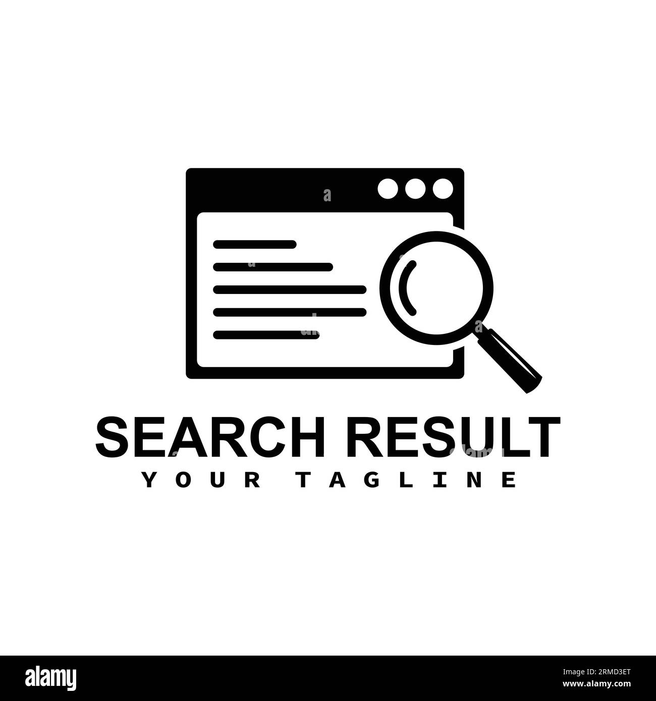 Mobile content search icon Stock Vector Images - Alamy