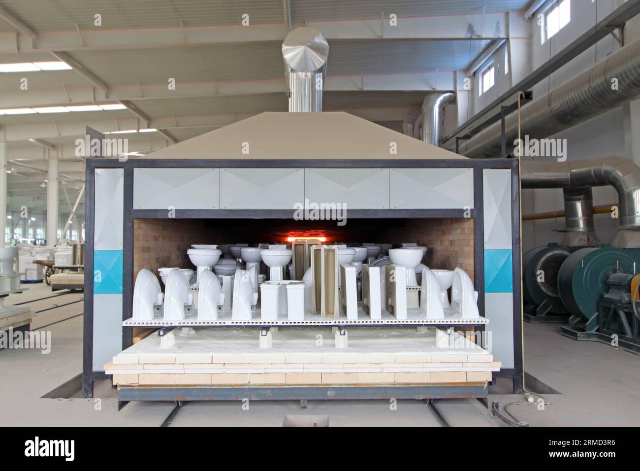 ceramic toilet semi finished products, in the automatic transmission ...