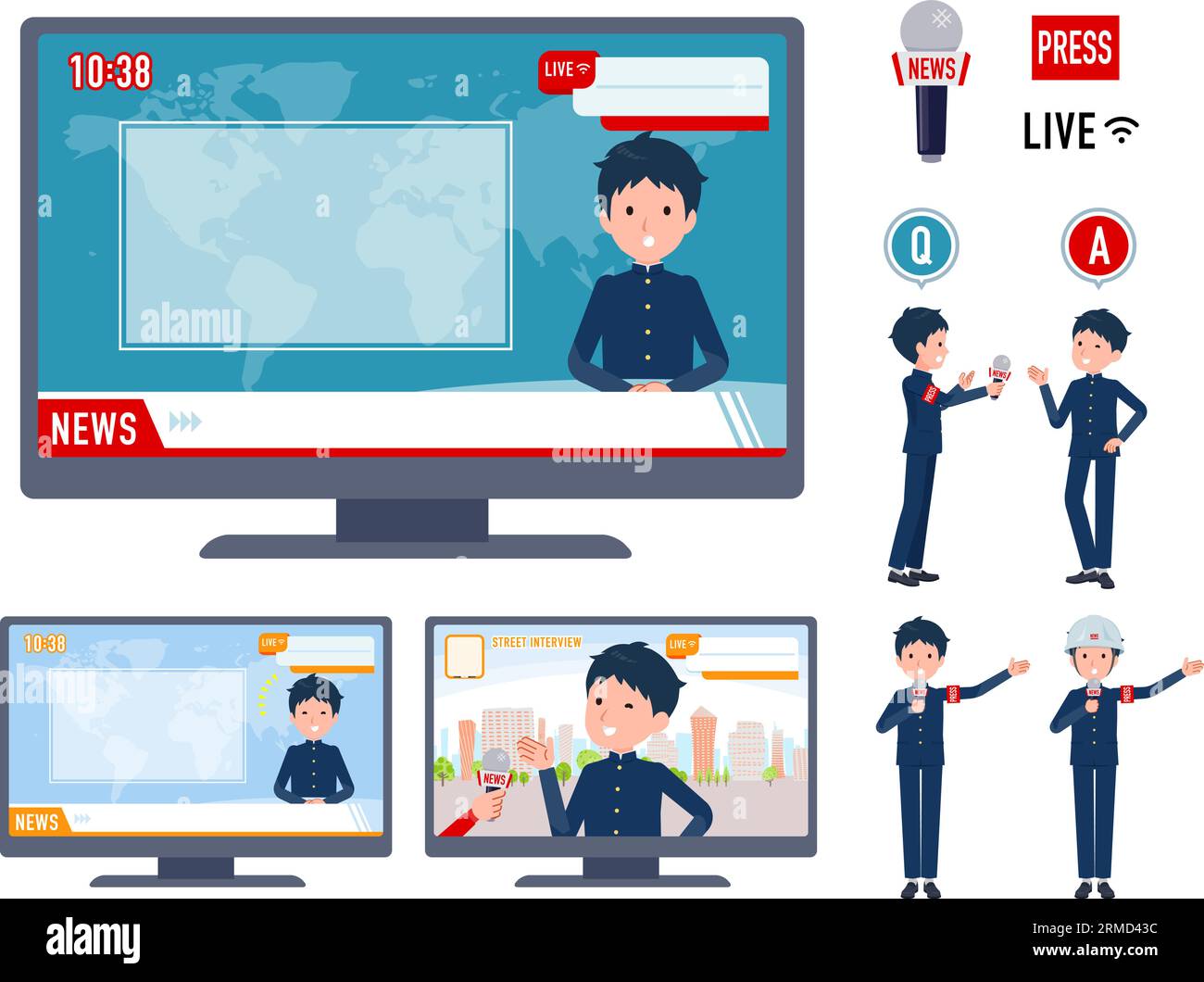 Teen report Stock Vector Images - Alamy