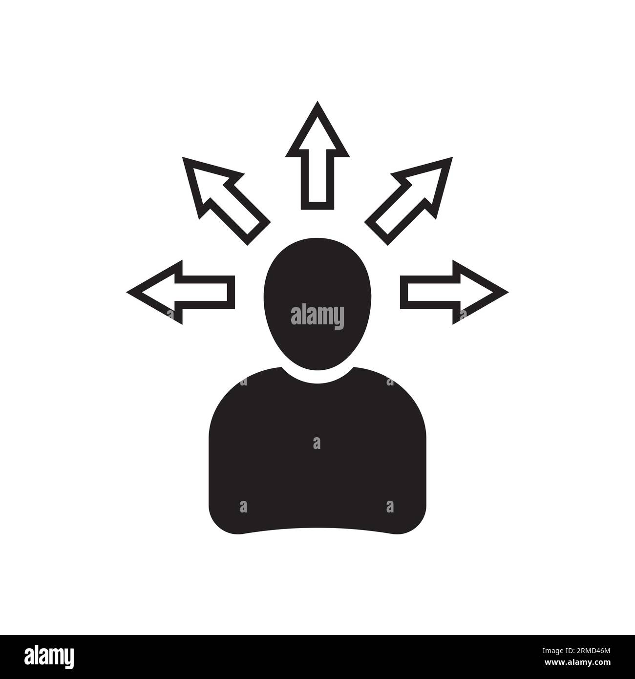 Management strategy perfect business Black and White Stock Photos ...