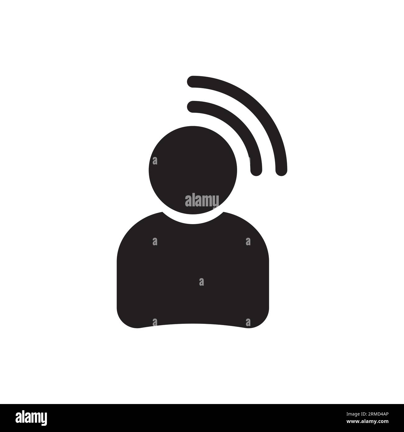 influencer icon vector. Linear style sign for mobile concept and web ...