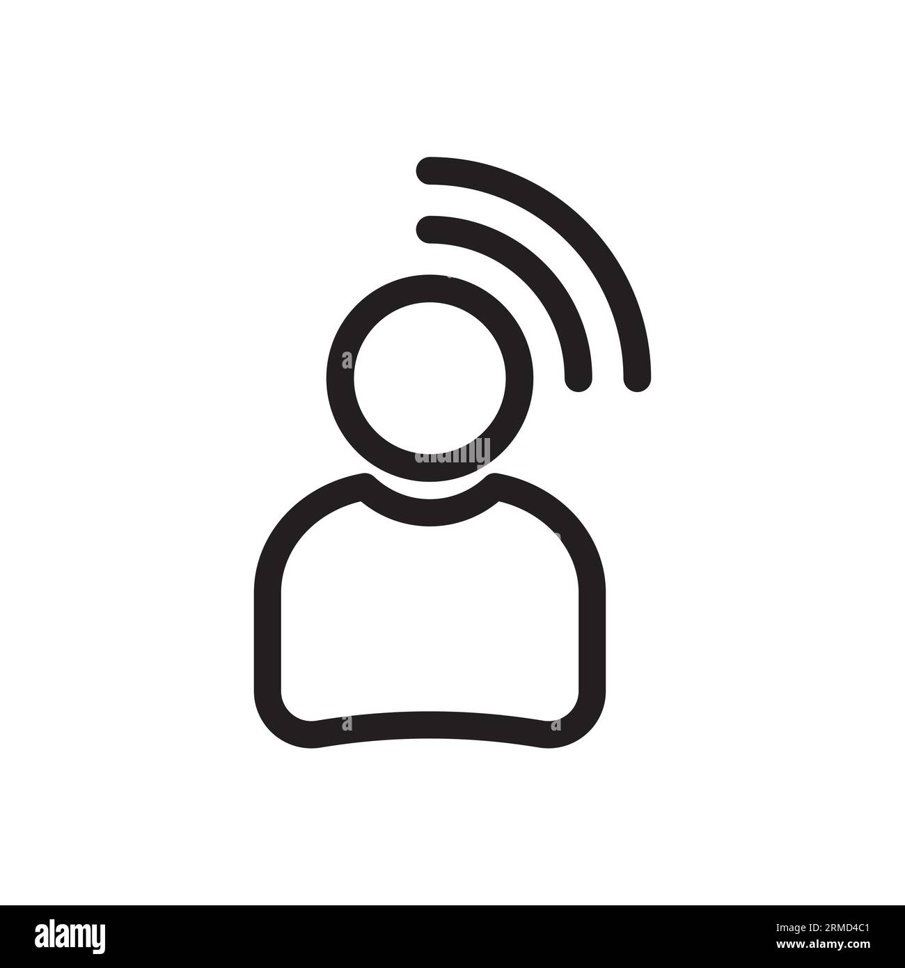 Influencer Outline Icon Linear Style Sign For Mobile Concept And Web Design Person