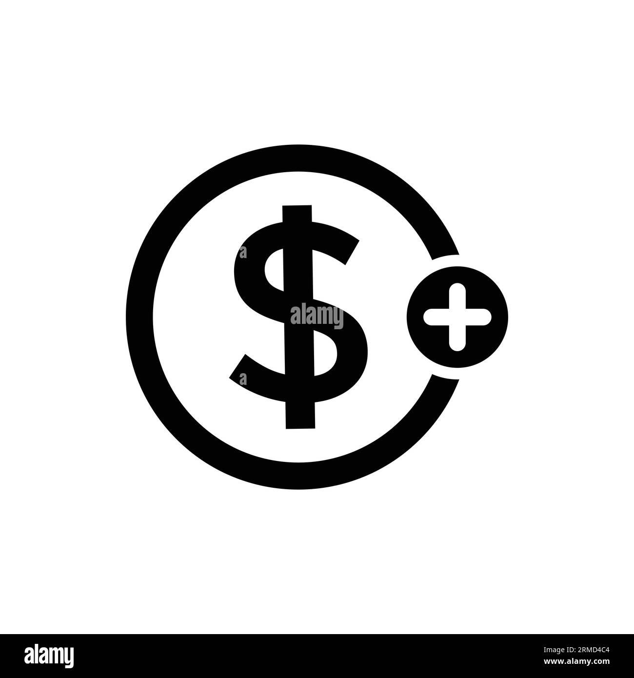 Money icon. Dollar sign. Finance icon with add sign. Finance icon and ... Money icon. Dollar sign. Finance icon with add sign. Finance icon and ...
