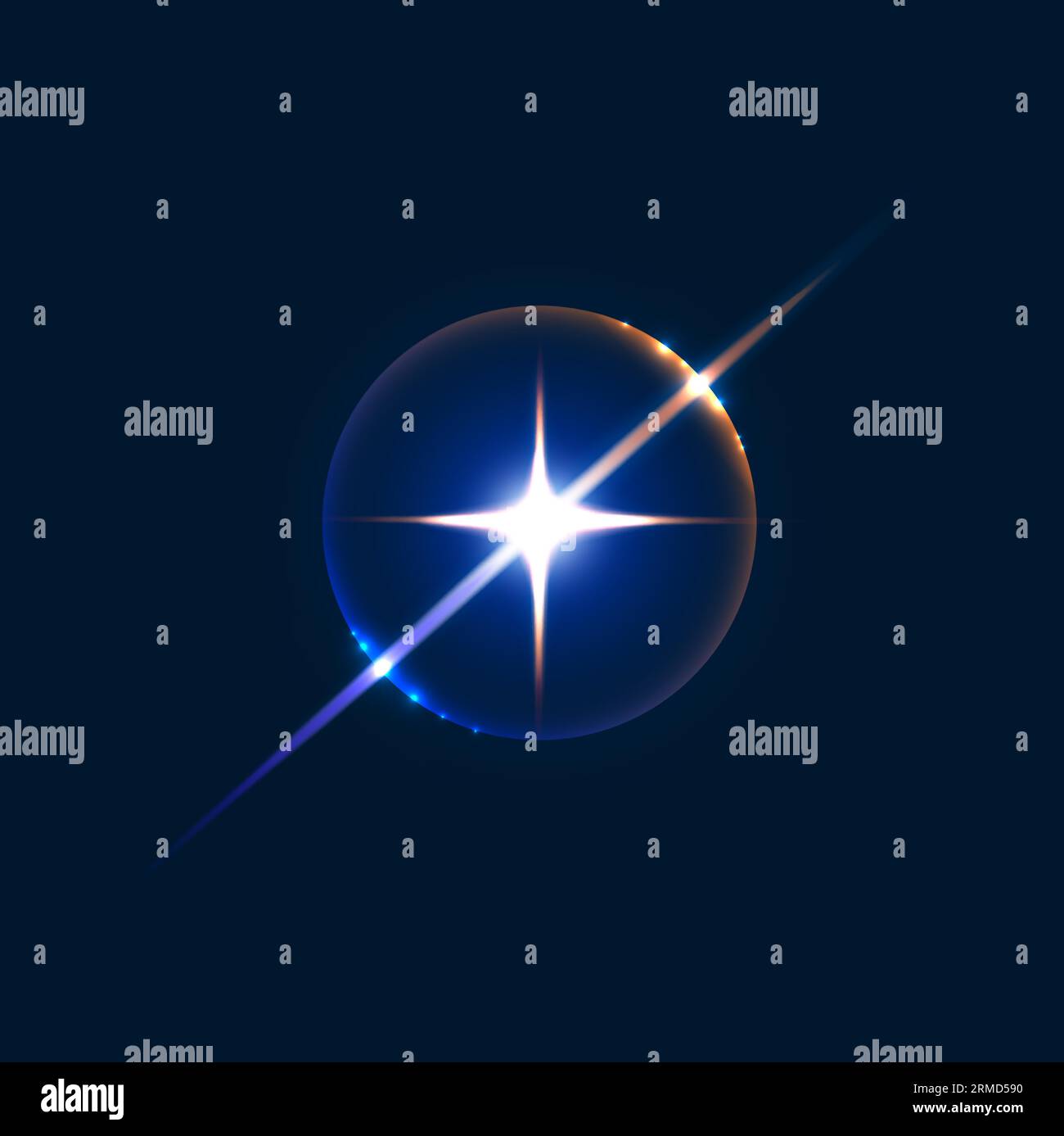 Light flare sparkle, shine flash and glow effect of star burst on ...