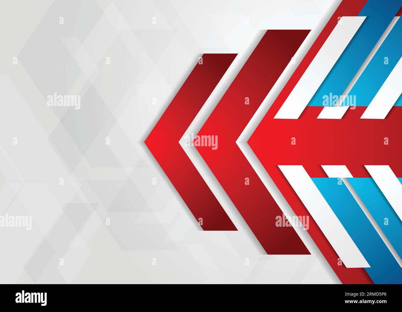 Blue hi tech corporate design arrows Stock Vector Images - Alamy