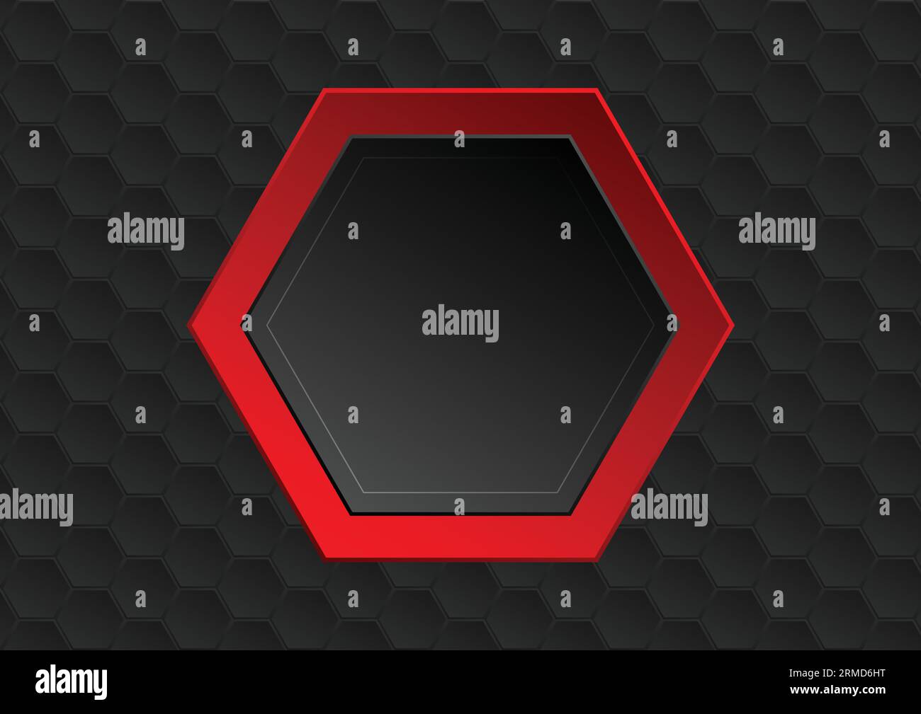Black hexagon hi-res stock photography and images - Alamy