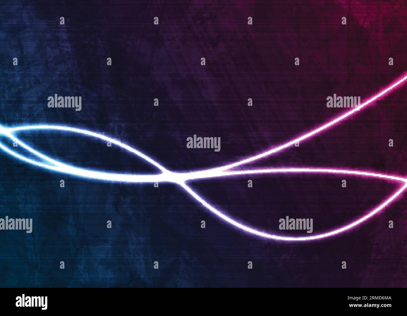 Neon grunge wavy abstract background. Vector design Stock Vector Image ...