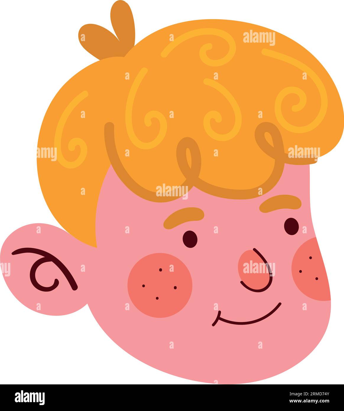 blond boy face icon Stock Vector Image & Art - Alamy