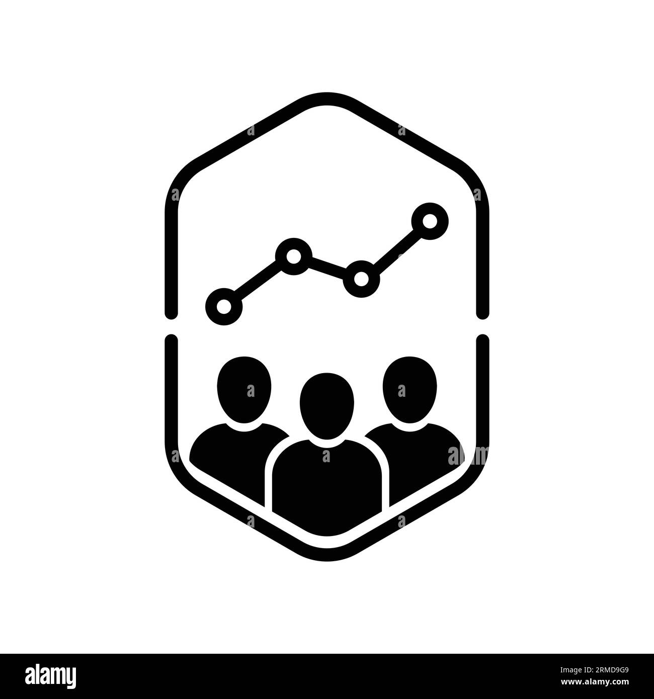 successful business like teamwork logo. concept of cost and value ...