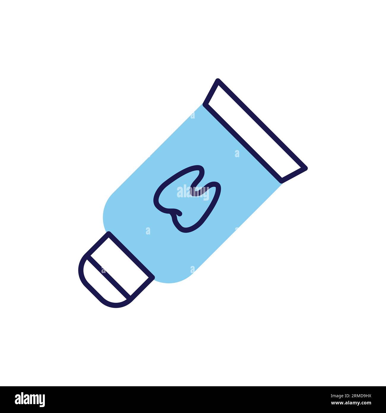 Tooth Paste Tube Icon Stock Vector Image & Art - Alamy