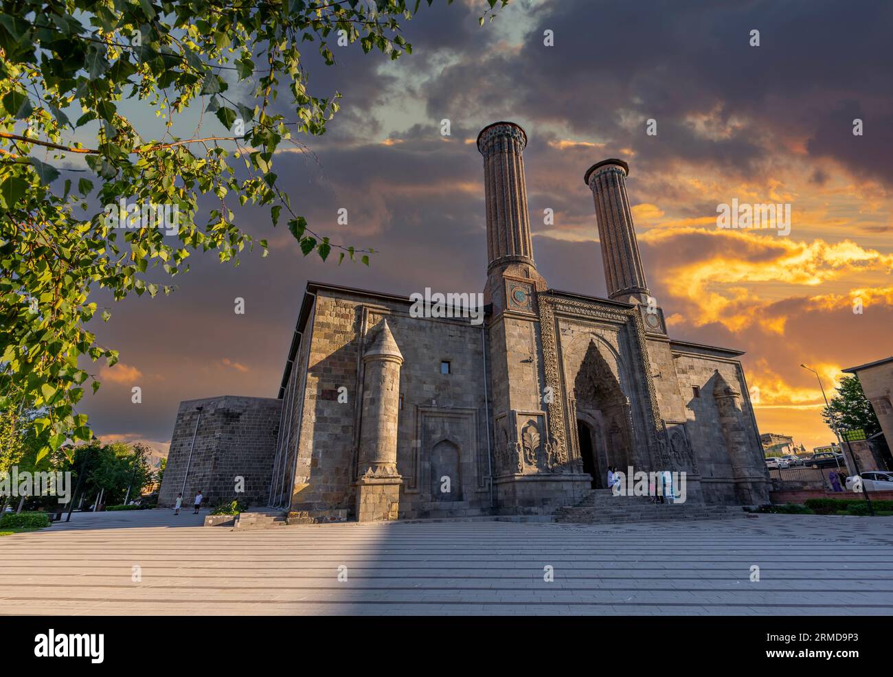 Minaret madrasah seljuk erzurum hi-res stock photography and images - Alamy