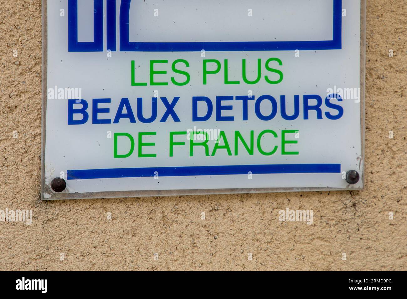 Bordeaux , France - 08 19 2023 : les plus beau detours de france logo ...