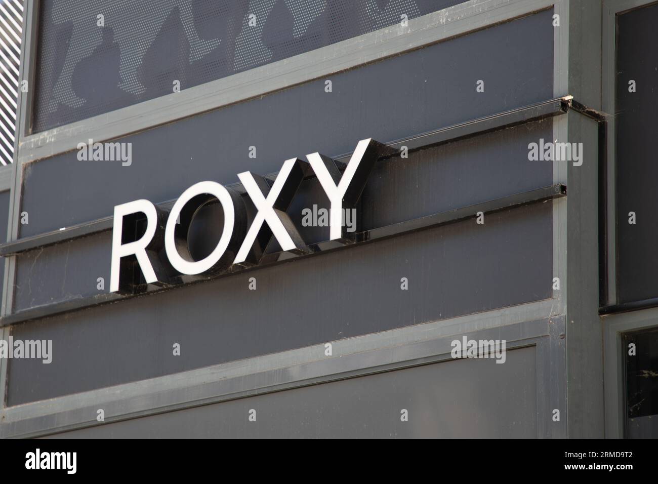 Roxy logo hi-res stock photography and images - Alamy
