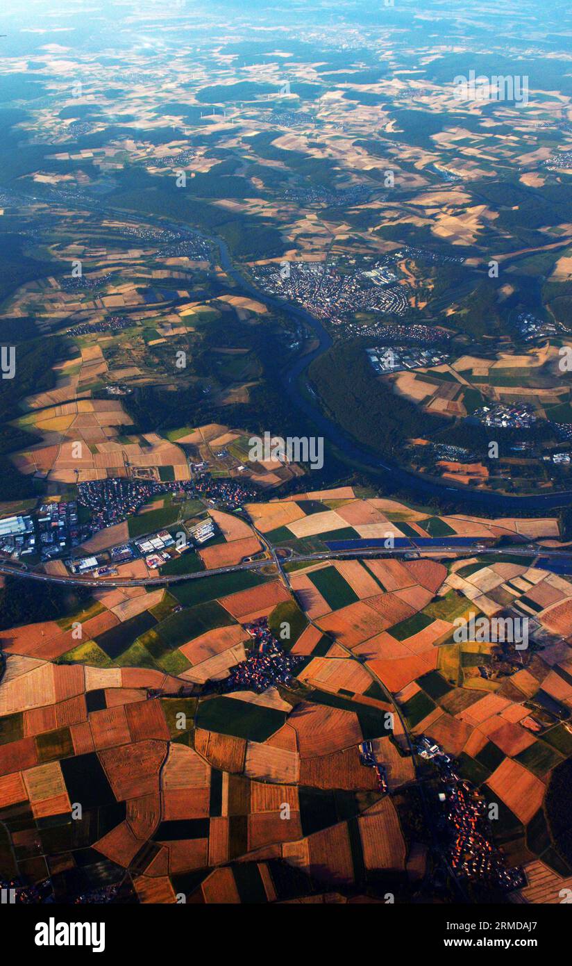 Germany farming aerial hi-res stock photography and images - Alamy