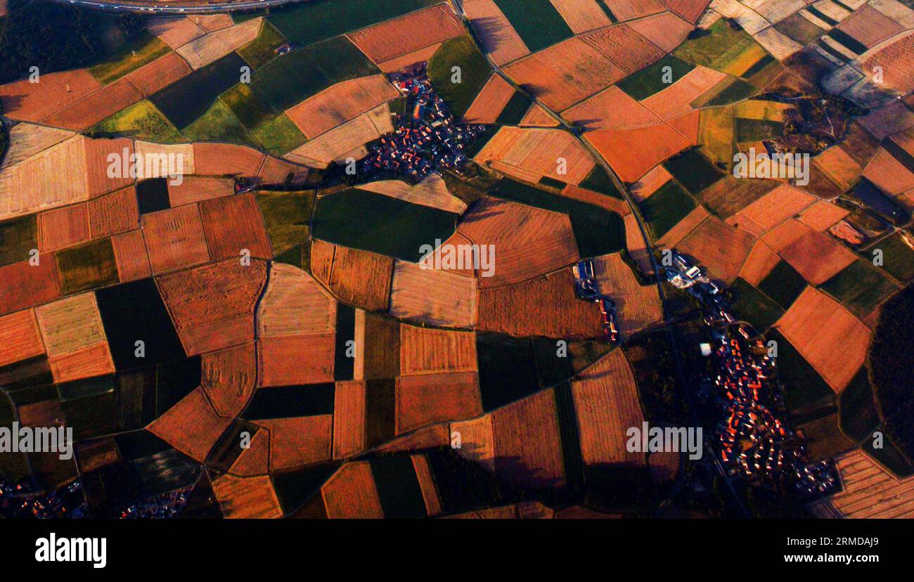 Germany farming aerial hi-res stock photography and images - Alamy