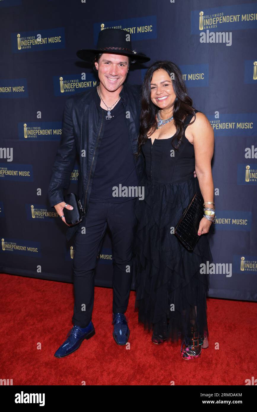 Hollywood, California, USA. 17th August, 2023. Dylan and Maria Berry ...