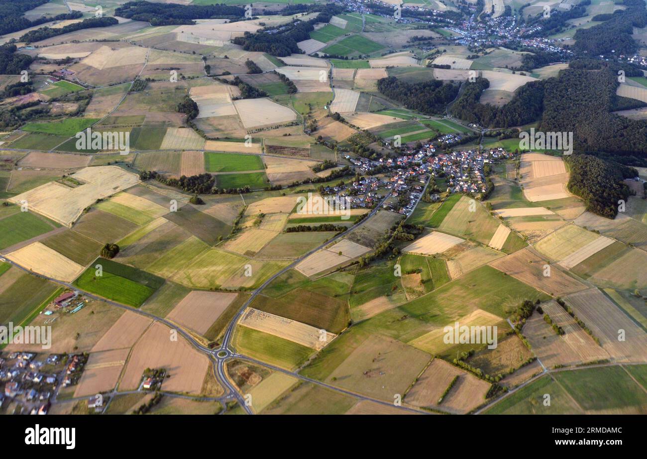 Germany farming aerial hi-res stock photography and images - Alamy