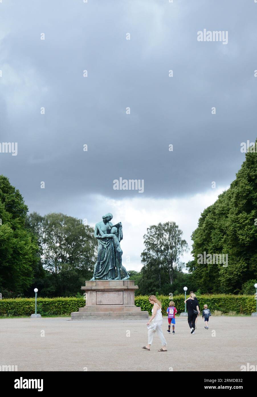 The Reunification Monument in Copenhagen, Denmark Stock Photo - Alamy