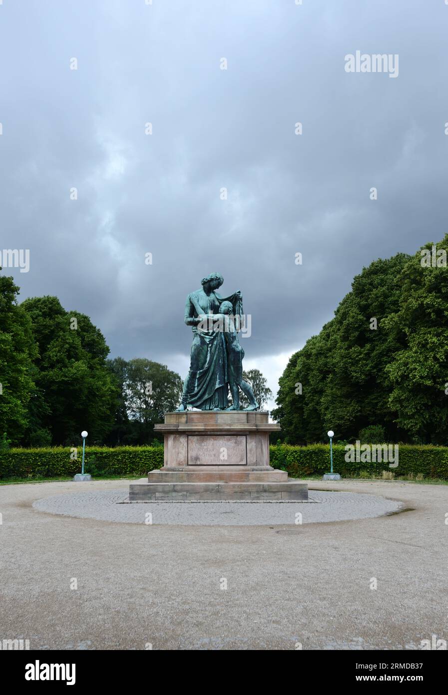 The Reunification Monument in Copenhagen, Denmark Stock Photo - Alamy